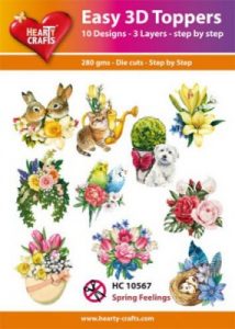 Easy 3D Toppers plaatjes HC10567 Spring Feelings – Creashopjoke